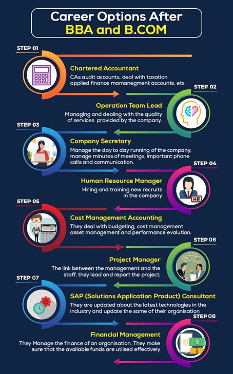 career options in bba and bcom career options in bba and bcom